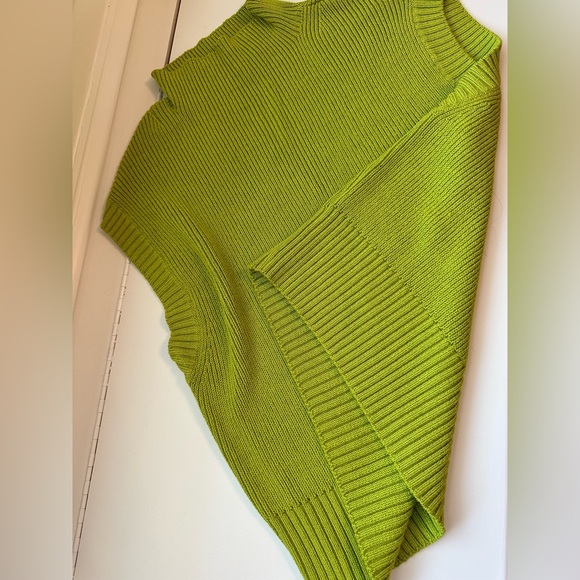 Anthropologie | Sweaters | Small Maeve By Anthropologie Chartreuse Knit ...